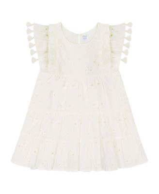 Mer St. Barth Girls Sophie Tassel Dress - Little Kid  Big Kid
