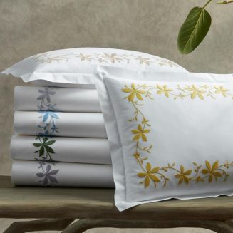 Matouk Callista Embroidered Percale Bedding Collection | Bloomingdale's ...