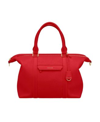 Click here for Maison de SABRE Large Leather Weekender Bag prices