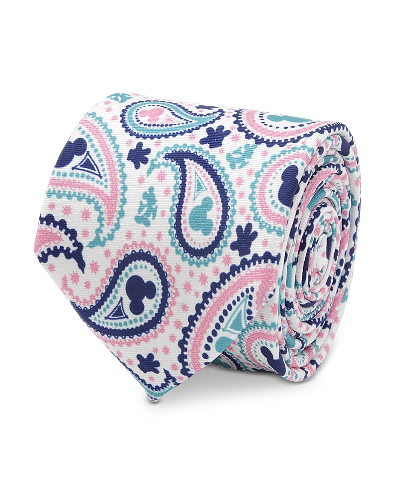 Click here for Cufflinks Inc Mickey Mouse Paisley Silk Classic Ti... prices