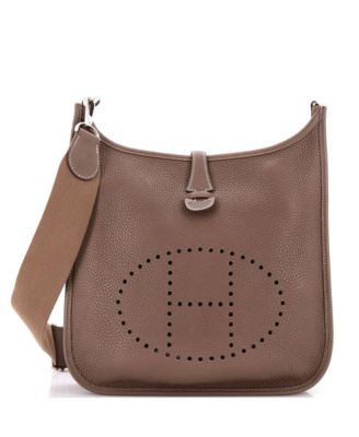 Pre-Owned Hermes GM Evelyne Bag Gen III Clemence | Bloomingdale's