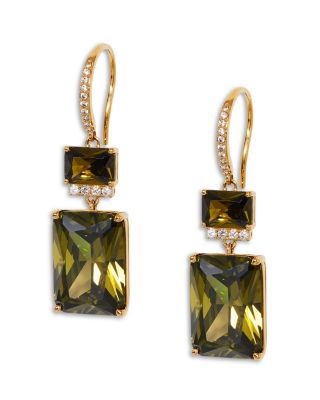 Click here for Nadri Macaron Cubic Zirconia Double Drop Earrings... prices