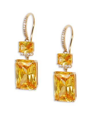 Click here for Nadri Macaron Cubic Zirconia Double Drop Earrings... prices