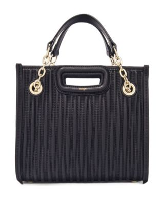Click here for Maje Mini Quilted Leather Tote prices