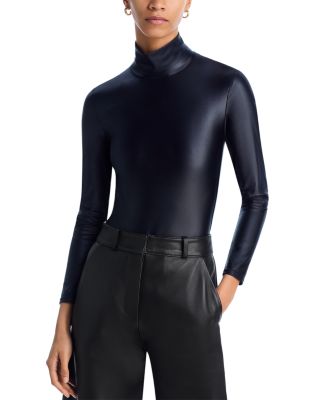 Commando Matte Metallic Turtleneck Bodysuit | Bloomingdale's