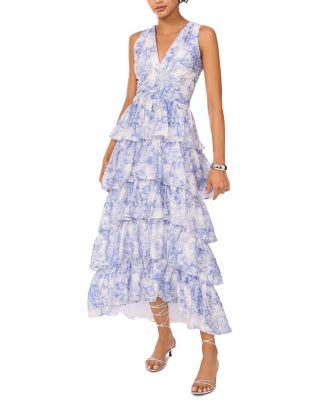 1.STATE Cascading Ruffle Maxi Dress | Bloomingdale's