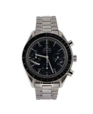 Pre-Owned Omega Speedmaster Reduced Chronograph Automatic Watch in ...