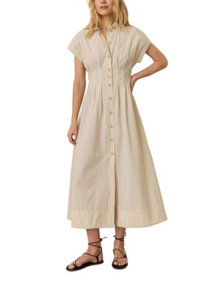 Marine Layer Marina Layer Nova Midi Shirt Dress | Bloomingdale's