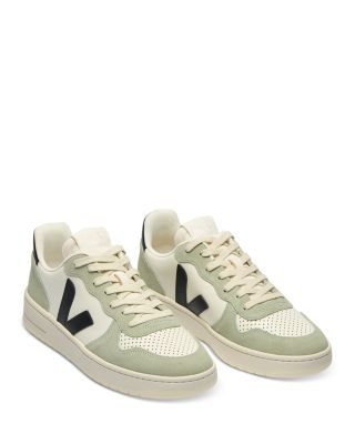 Click here for Veja Mens V-10 Low Top Leather Sneakers prices