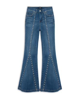 Truce Girls' Studded Front Flare Jeans - Big Kid | Bloomingdale's Kids