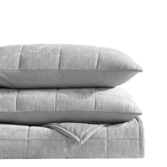 Vera Wang Chenille Box Solid 3 Piece Quilt Set | Bloomingdale's Home