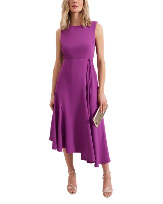 Phase Eight Maya Cowl Back Midi Dress | Bloomingdale's