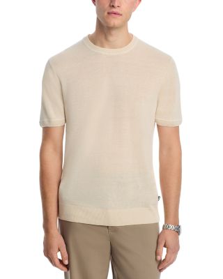 Click here for Boss Linen Blend Crewneck Sweater prices