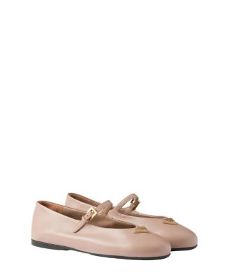 Click here for Prada Womens Nappa Leather Ballerinas prices