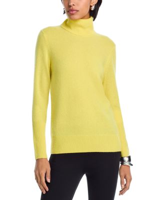 Click here for Aqua 100 Cashmere Turtleneck Sweater - Exclusive prices