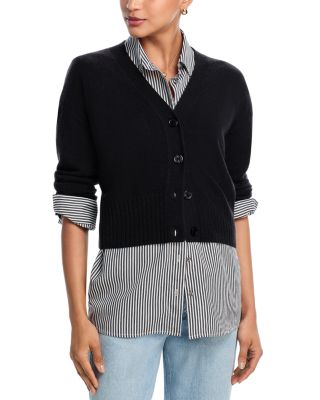 Click here for Aqua 100 Cashmere V Neck Cardigan - Exclusive prices