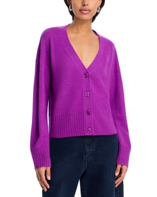 Click here for Aqua 100 Cashmere V Neck Cardigan - Exclusive prices