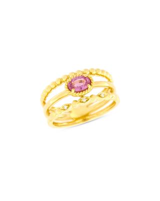 Click here for Bloomingdales Fine Collection Pink Sapphire & Diam... prices