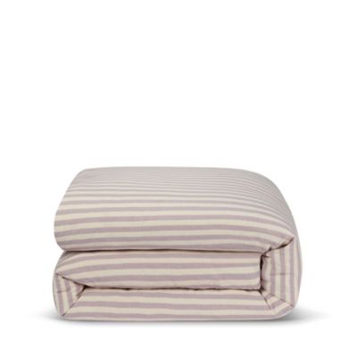 Click here for Piglet in Bed Pembroke Stripe Linen Blend Duvet Co... prices