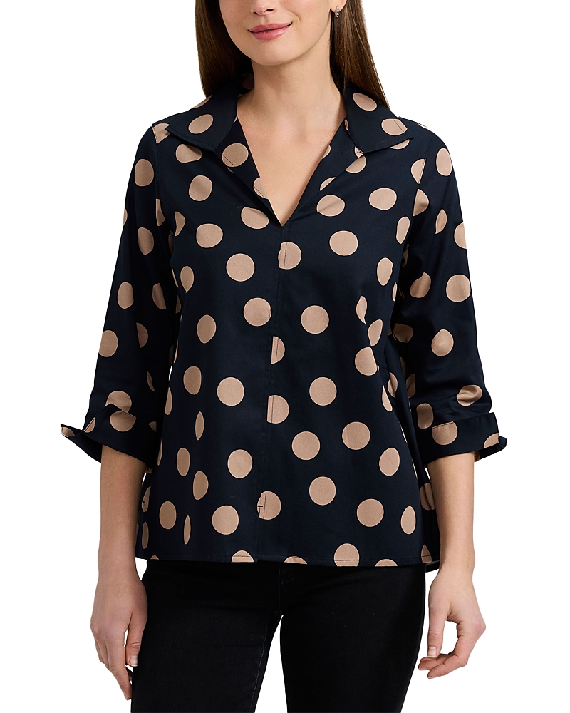 Click here for Foxcroft Agnes Popover Top prices