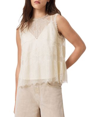 Click here for Allsaints Clara Lace Top prices