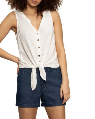 Click here for Sanctuary Notched Button Front Tee prices