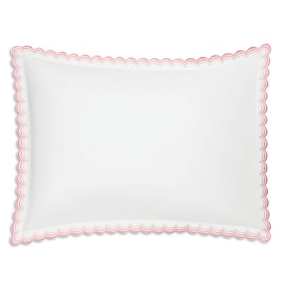 Click here for Matouk Stella Scalloped Embroidered Standard Sham prices