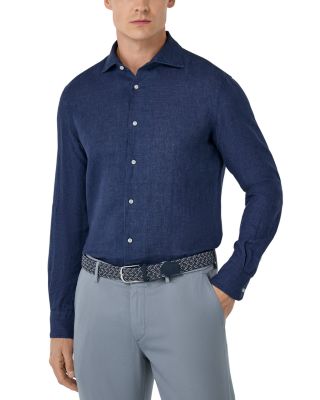 Click here for Boggi Milano Linen Button Front Shirt prices