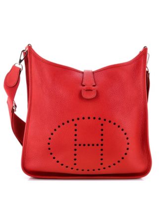 Pre-Owned HERMÈS GM Evelyne Bag Gen III Clemence | Bloomingdale's