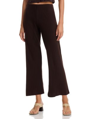 Click here for Leset Pointelle Cropped Wide Leg Pants prices