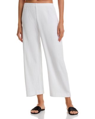Click here for Leset Pointelle Cropped Wide Leg Pants prices
