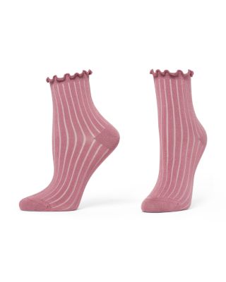 Click here for Hue Sheer Rib Anklet Socks prices