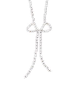Click here for Baublebar Gigi Crystal Bow Lariat Necklace  19-22 prices