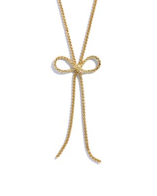 Click here for Baublebar Gigi Crystal Bow Lariat Necklace  19-22 prices