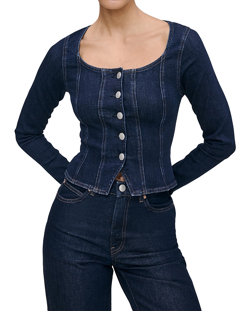 Click here for DL1961 Bailee Denim Top prices
