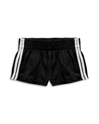 KatieJnyc Girls Jordan Contrast Striped Shorts - Big Kid
