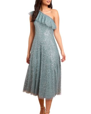 Click here for Needle & Thread Dappled Sequin Ballerina Dress prices