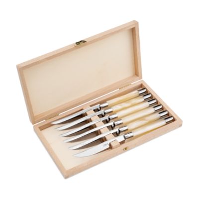 Click here for Capdeco Conty Box of Steak Knives  Set of 6 prices