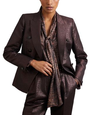 Click here for Reiss Naomi Animal Print Blouse prices