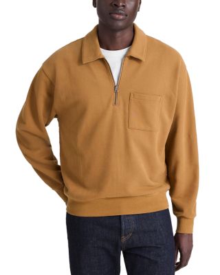 Click here for Madewell Woodland Quarter Zip Polo Shirt prices
