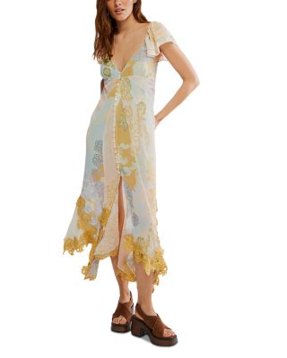 Click here for Free People Bali Aurora Midi Dress prices