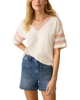 Click here for Faherty Sunwashed Varsity Tee prices
