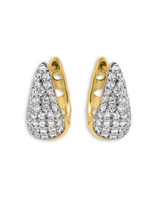 Click here for Aqua Cubic Zirconia Huggie Hoop Earrings Exclusive prices