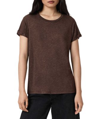 Click here for Allsaints Anna Shimmer Tee prices