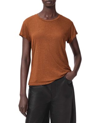 Click here for Allsaints Anna Shimmer Tee prices
