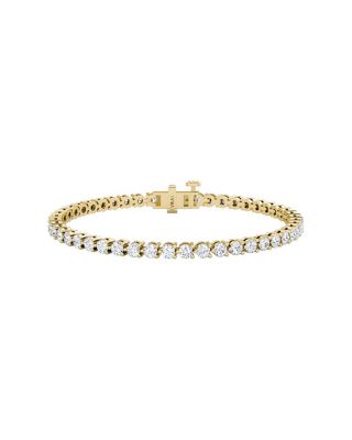 Click here for Vrai Tennis Bracelet  Medium in 14K Gold  5ctw Rou... prices