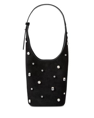 Click here for Veronica Beard Crystal Embellished Leather Shoulde... prices