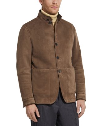 ZEGNA Shearling Il Conte Jacket | Bloomingdale's Men