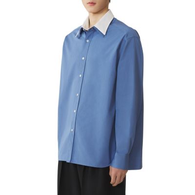 Click here for Lanvin Oversized Striped Cotton Poplin Shirt prices