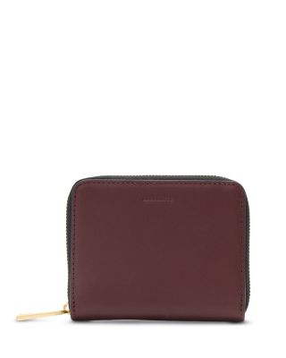 Click here for Allsaints Lena Hex Leather Zip Wallet prices